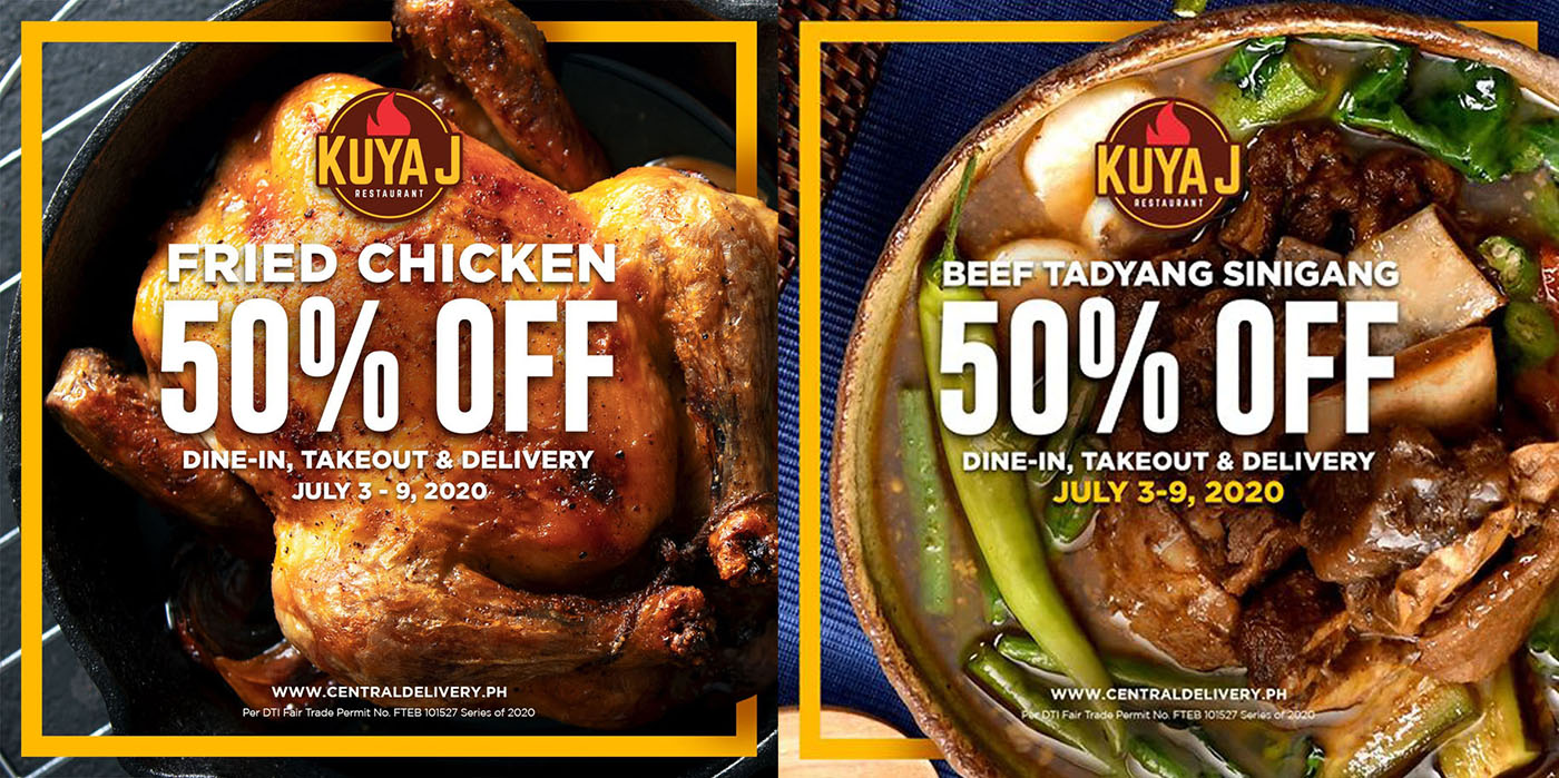 Kuya J kicks off July with promos on your favorite dishes - MegaBites