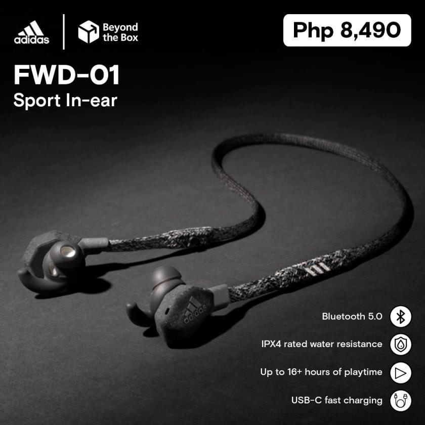 All-new Adidas wireless headphones features sweatproof and fast ...