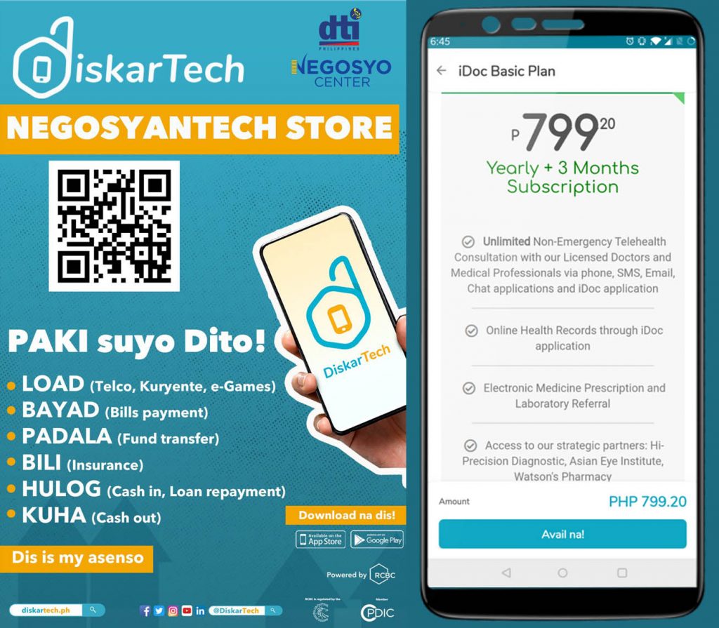 RCBC Super App DiskarTech offers digital banking services and quick ...