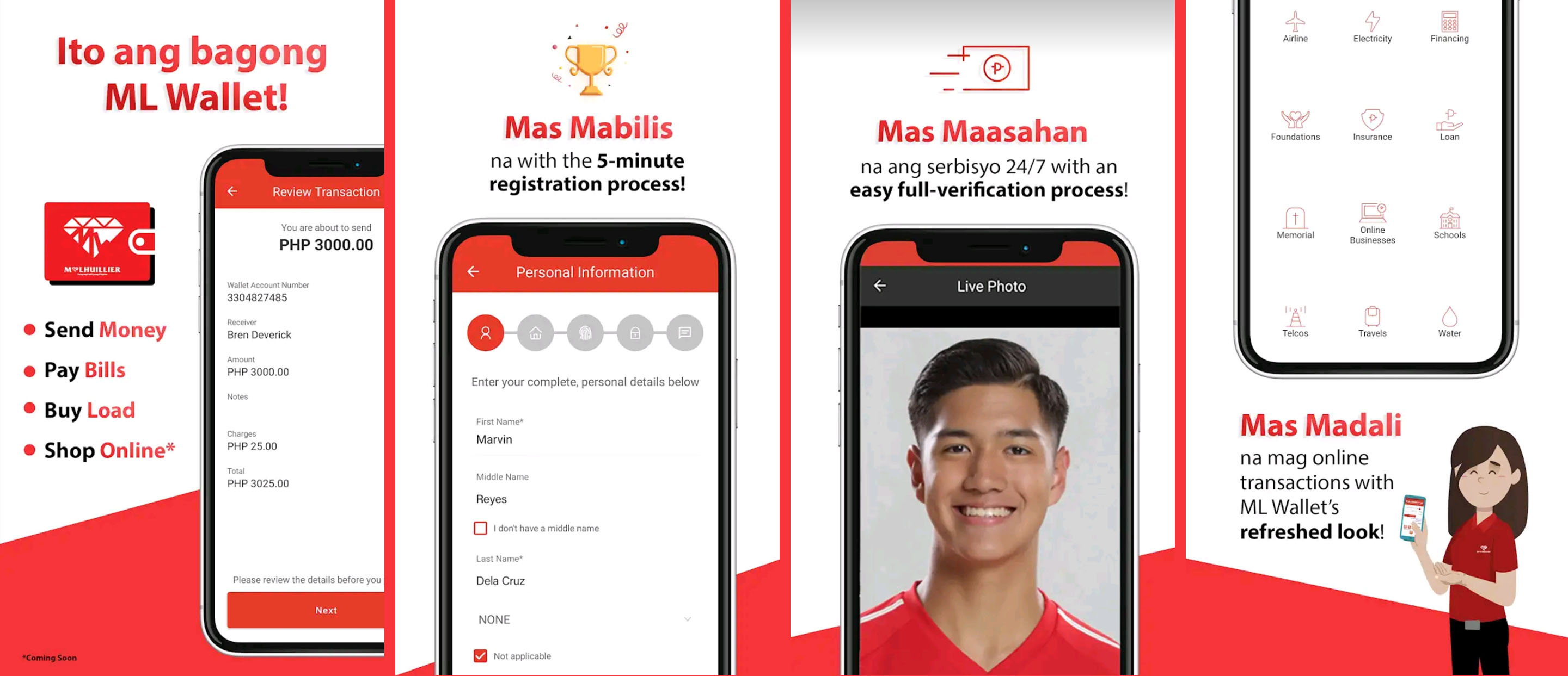 M Lhuillier releases newly upgraded ML Wallet App - MegaBites