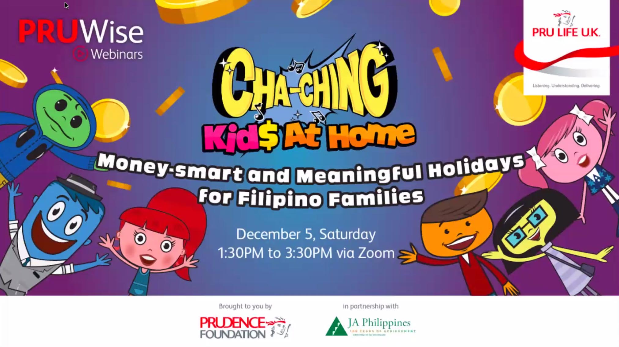 Pru Life UK promotes a money-smart Christmas with Cha-Ching Kid$ at ...