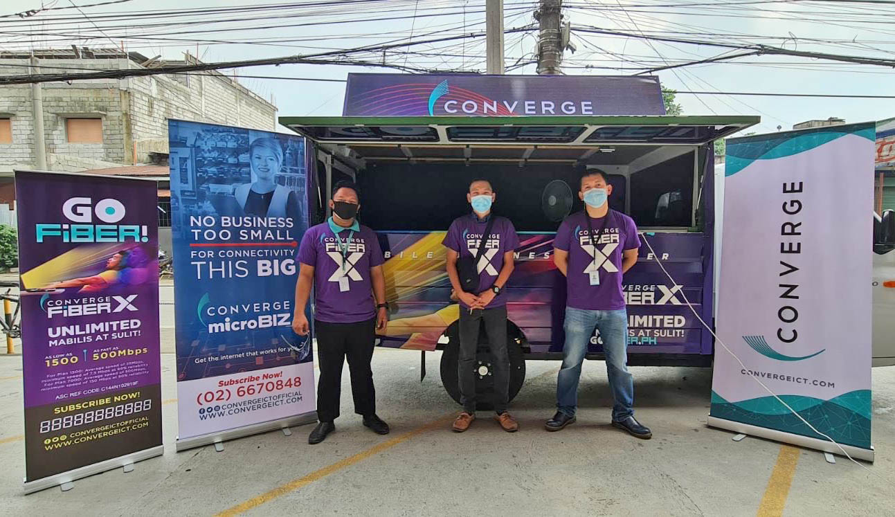 Converge rolls out mobile business centers for quick customer service ...