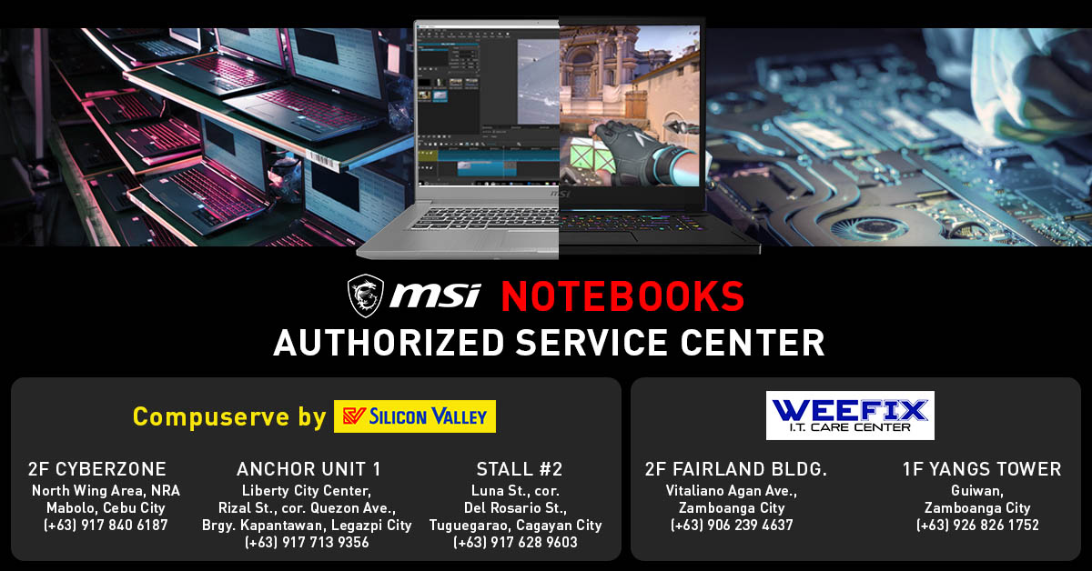 MSI launches first-ever authorized repair services outside Metro Manila ...