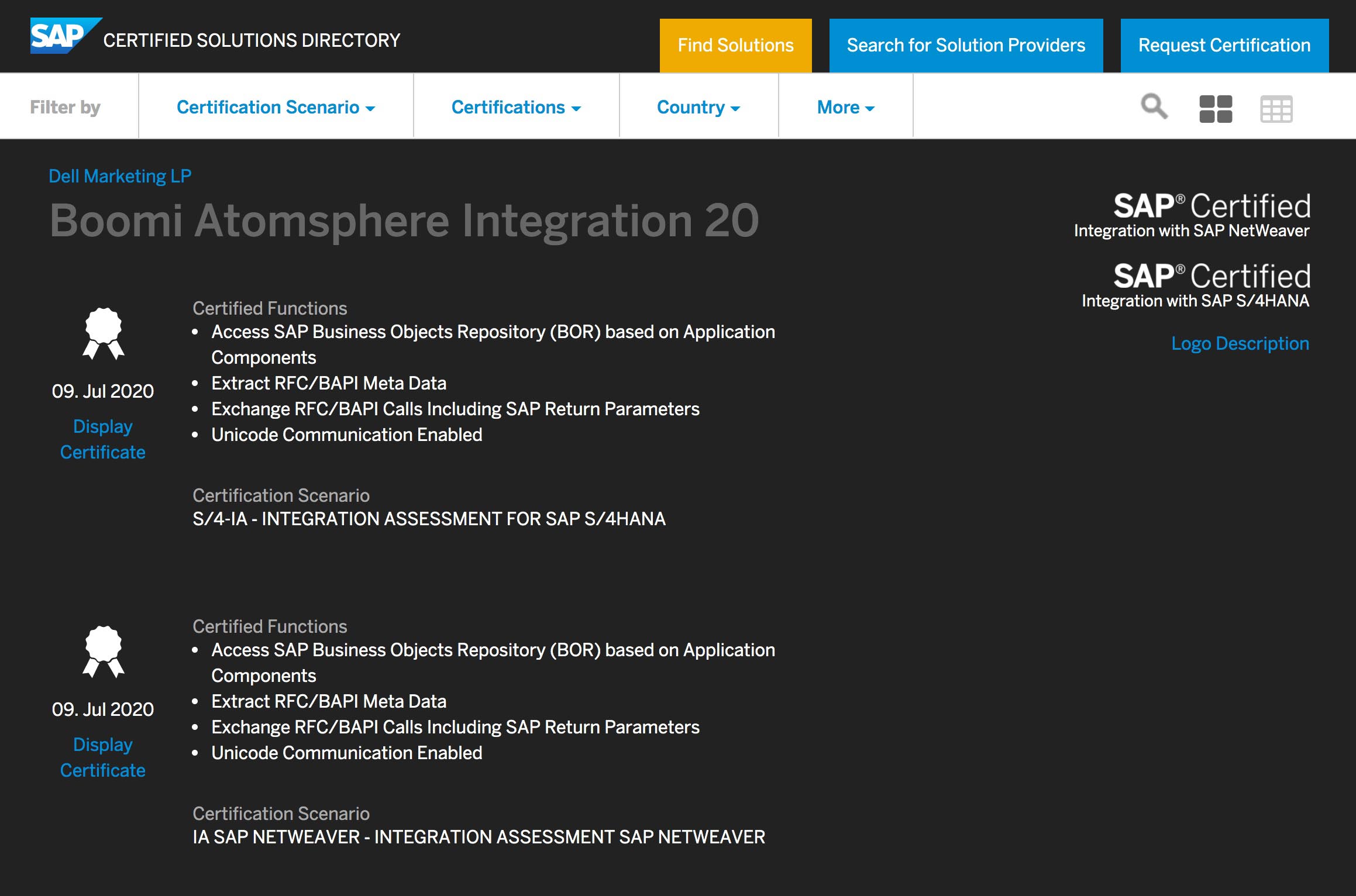 Boomi Certified by SAP, Giving Customers Confidence and Saving Time and ...
