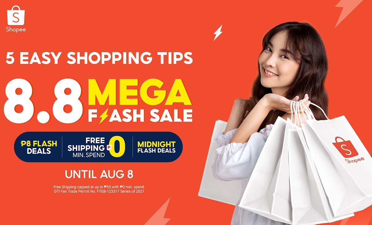5 Easy Tips to Help You Shop Wisely at the Shopee 8.8 Mega Flash Sale ...