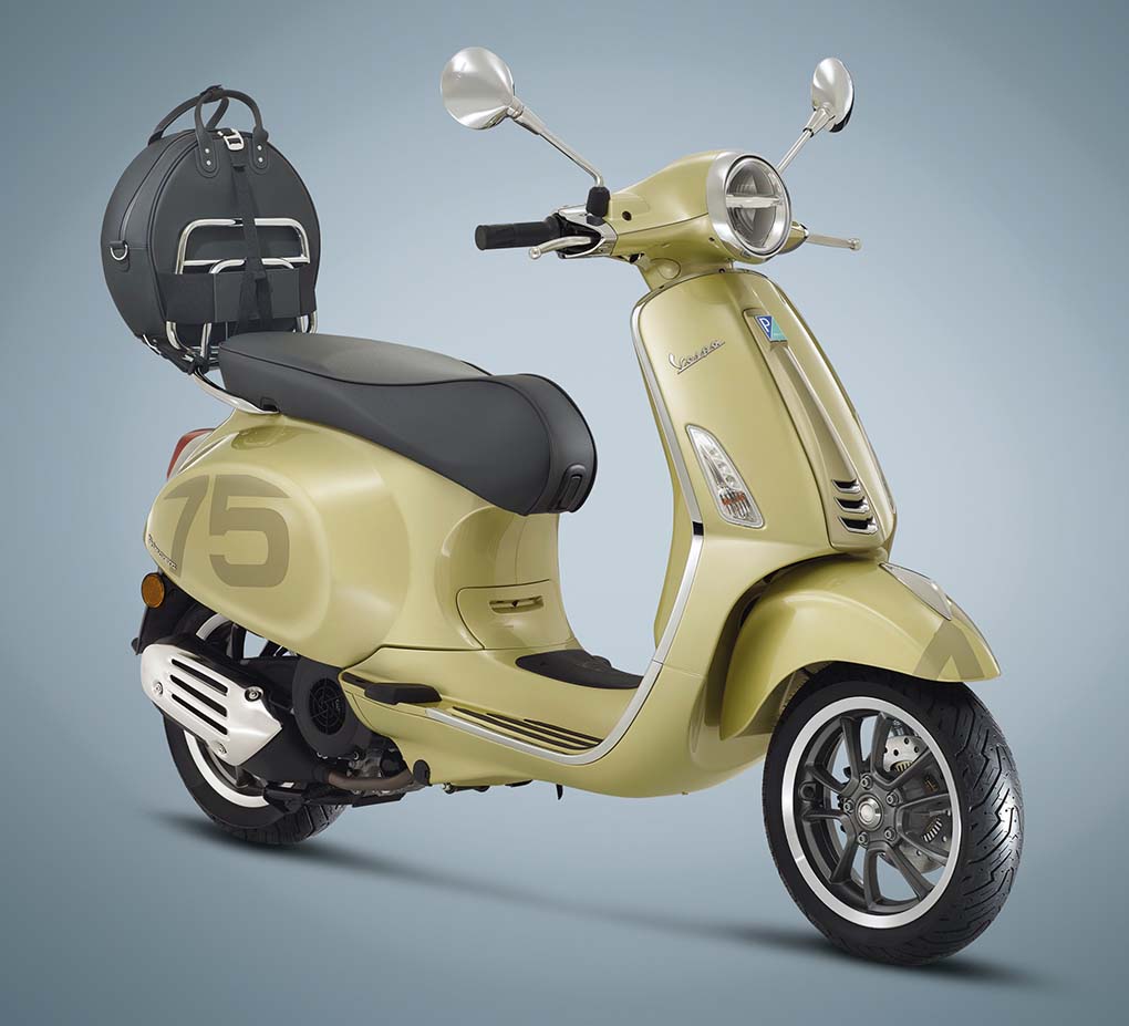 Vespa marks 75th anniversary with a special series - MegaBites