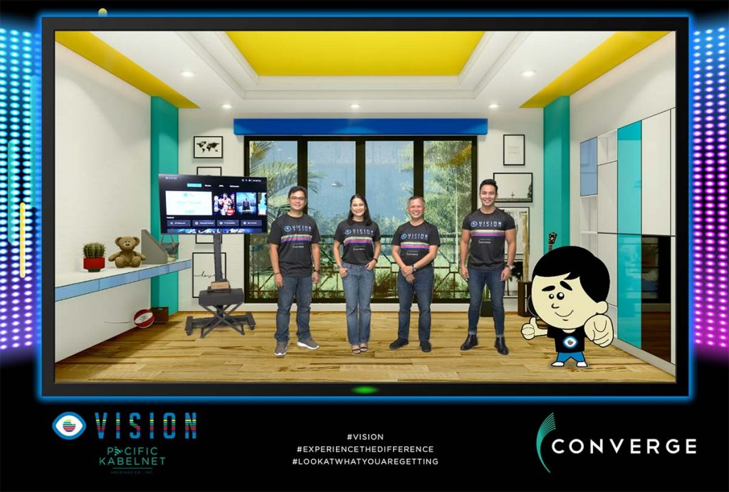 Converge launches all-in-one home entertainment service with the VISION ...