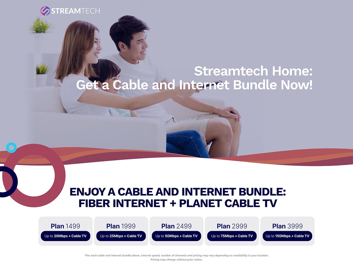 Streamtech Fiber Internet introduced service upgrades this Q3 - MegaBites