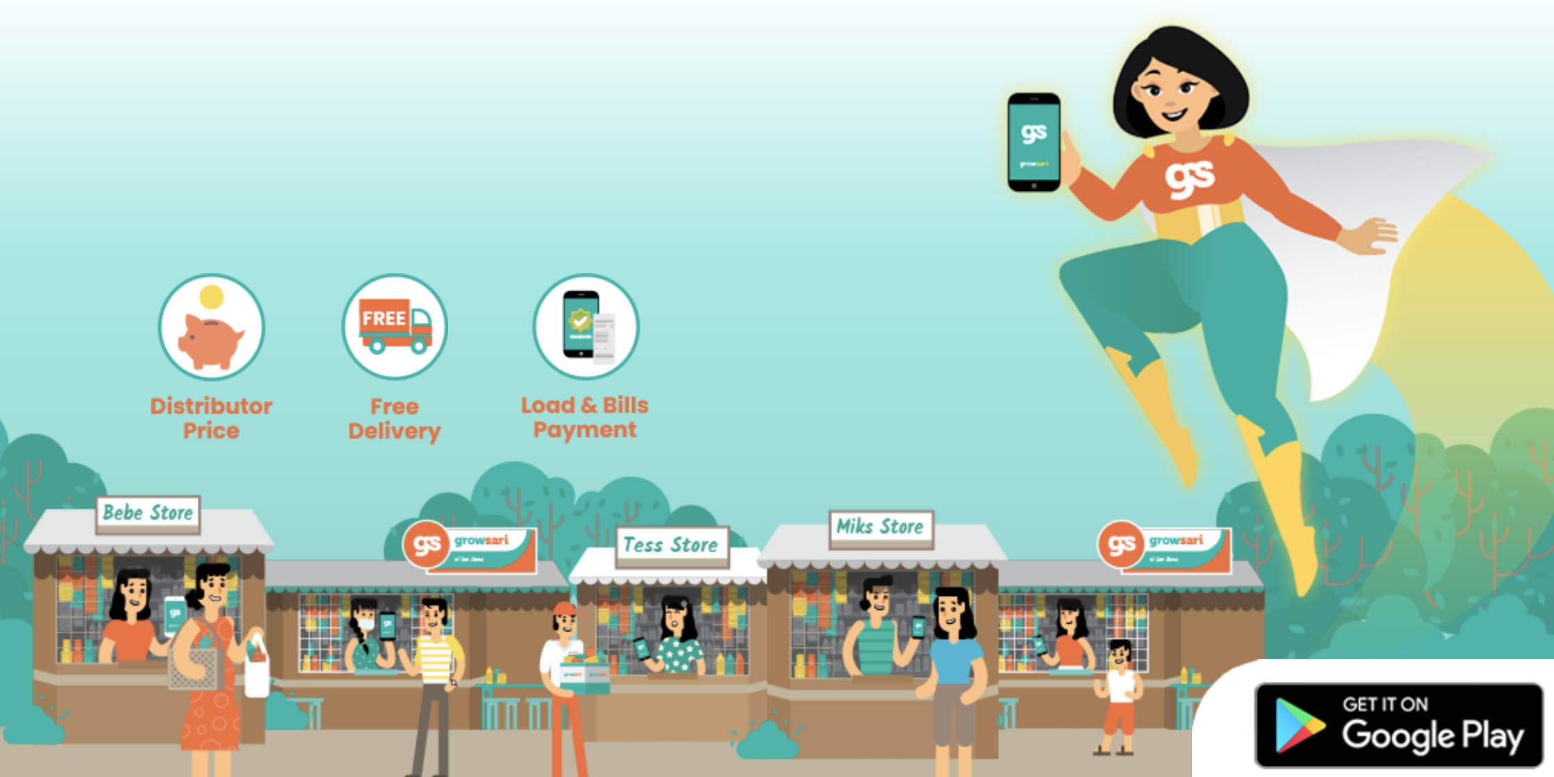 Top industry leaders are at the DNA of GrowSari - MegaBites