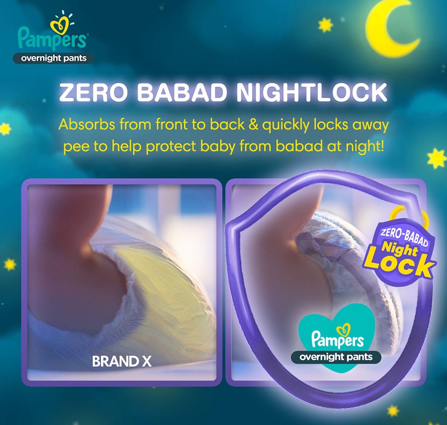 First-time parents Elisse and Mccoy reveal Pampers Overnight as the ...