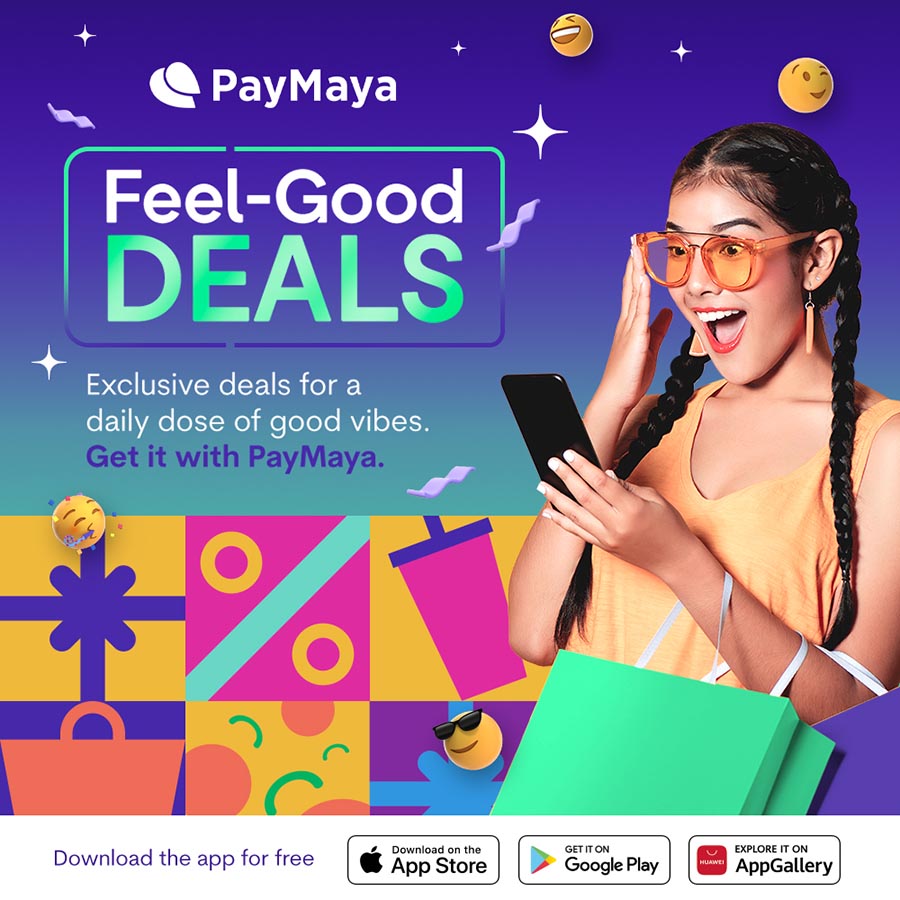 PayMaya gives you your daily dose of good vibes with Feel-Good Deals ...