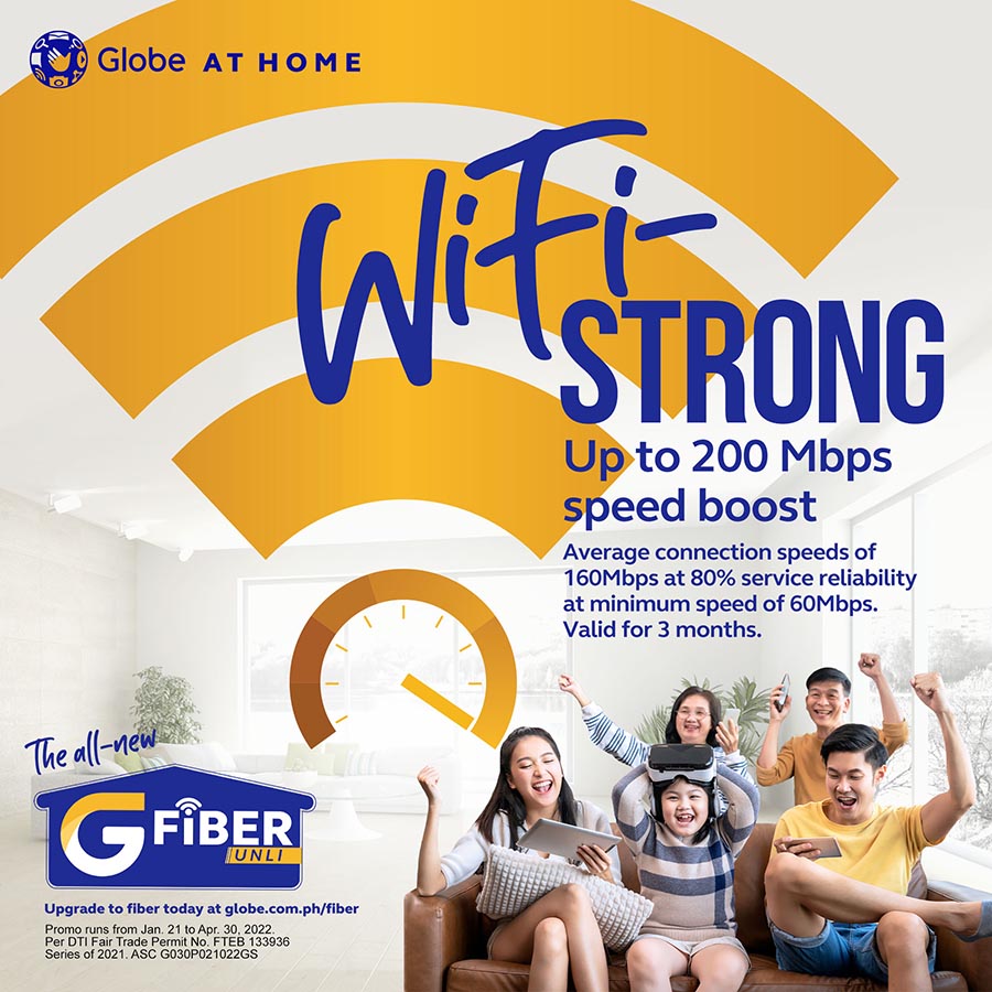 Globe At Home GFiber: An essential tool for WFH and online class setups ...