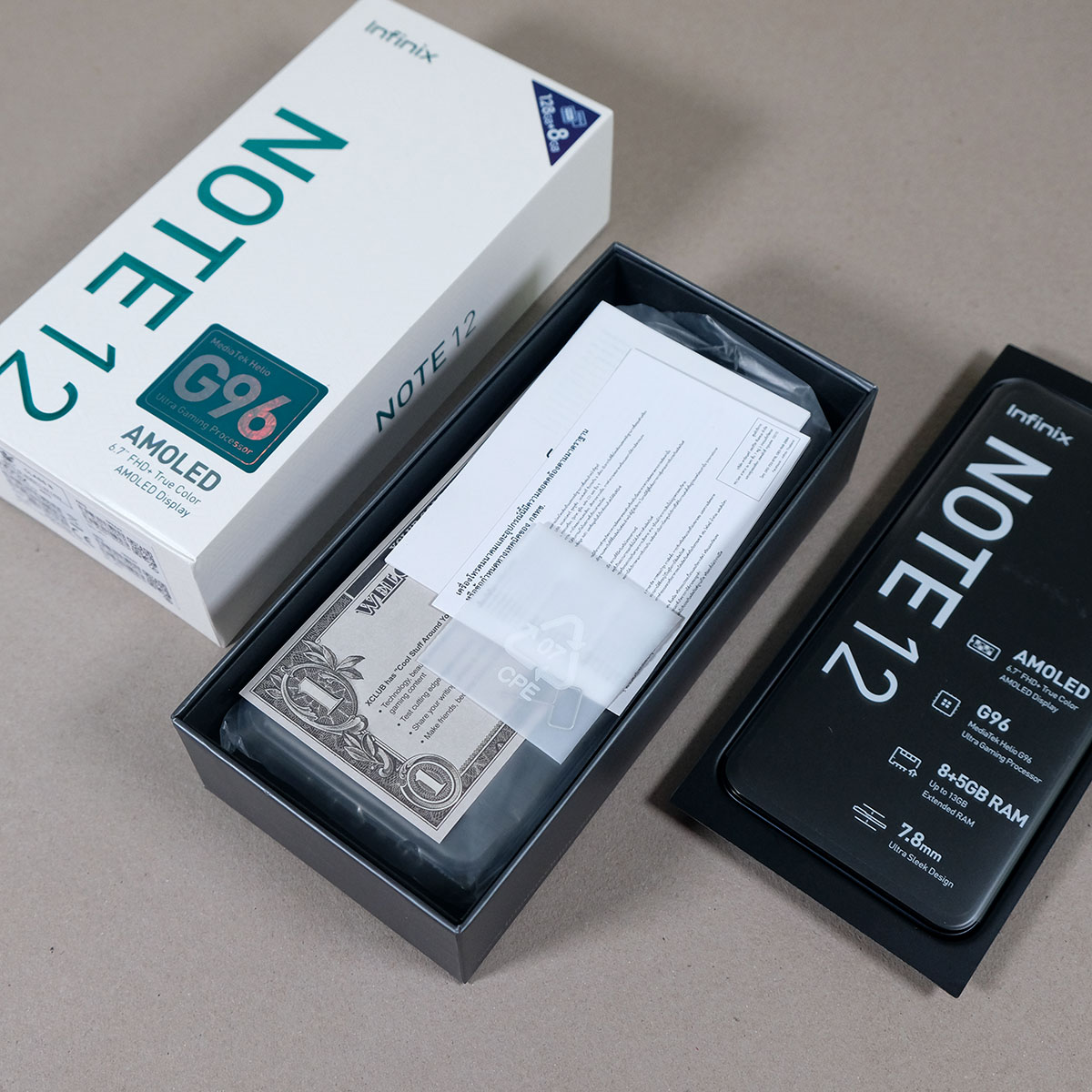 Infinix NOTE 12 (8GB+128GB) – Unboxing and First Impressions - MegaBites