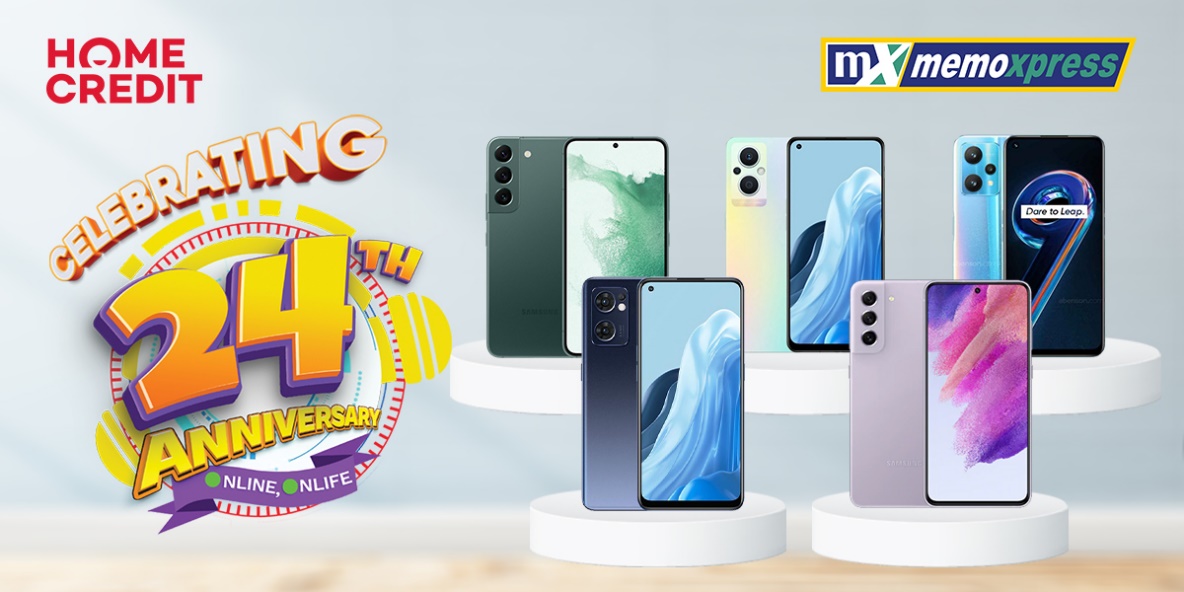 Home Credit offers smartphone treats at MemoXpress’ 24th Anniversary ...