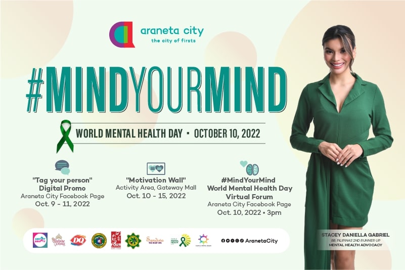 Araneta City reminds everyone to #MindYourMind - MegaBites