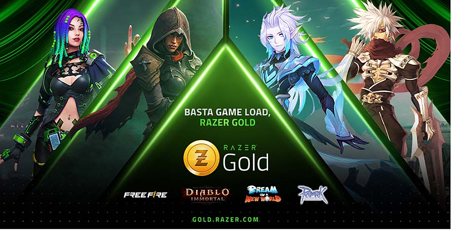 EXPERIENCE THE BEST OF GAMING WITH RAZER GOLD AT ESGS 2022 - MegaBites