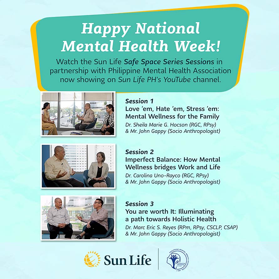 Sun Life commemorates National Mental Health Week - MegaBites
