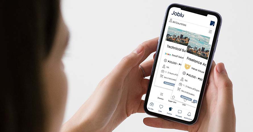 Joblu — The job search platform that works like a dating app, putting a ...