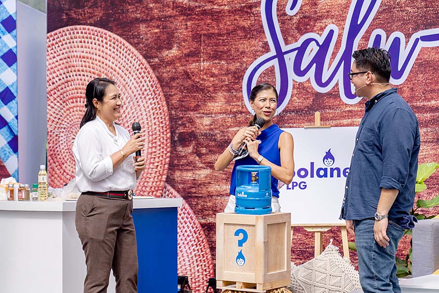 Solane unveiled its Solane Sakto tank holding 1.4kg of LPG during the ...