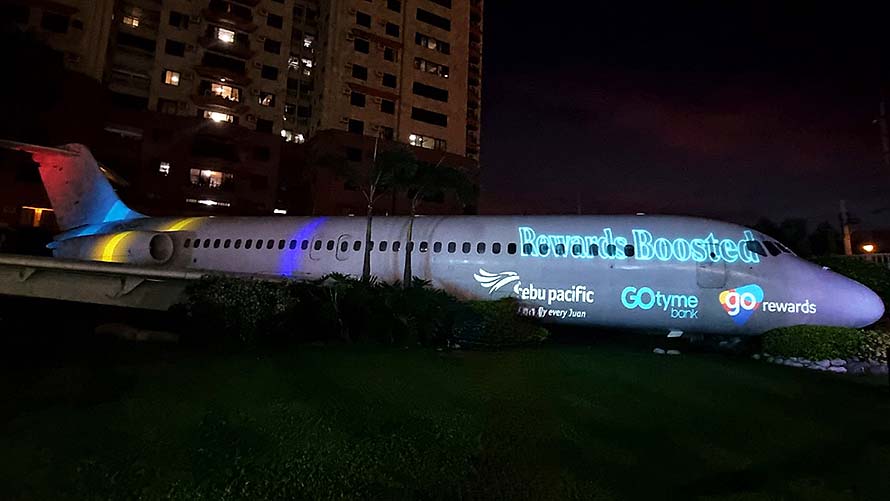 An Actual Airplane Was Used to Announce Cebu Pacific’s Partnership With ...