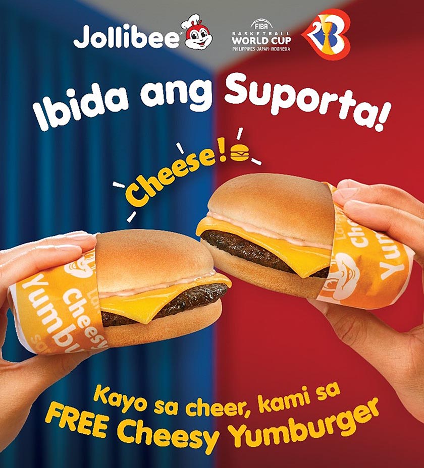FIBA Basketball World Cup 2023 Opening Game goers get FREE Jollibee ...