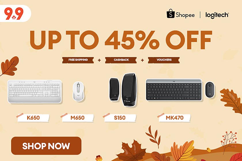 Logitech's 9.9 SHOPEE Super Shopping Sale Brings Unbeatable Discounts ...