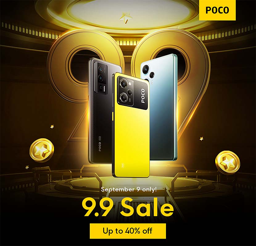 Score discounts of up to 40% on POCO smartphones this 9.9 sale on ...