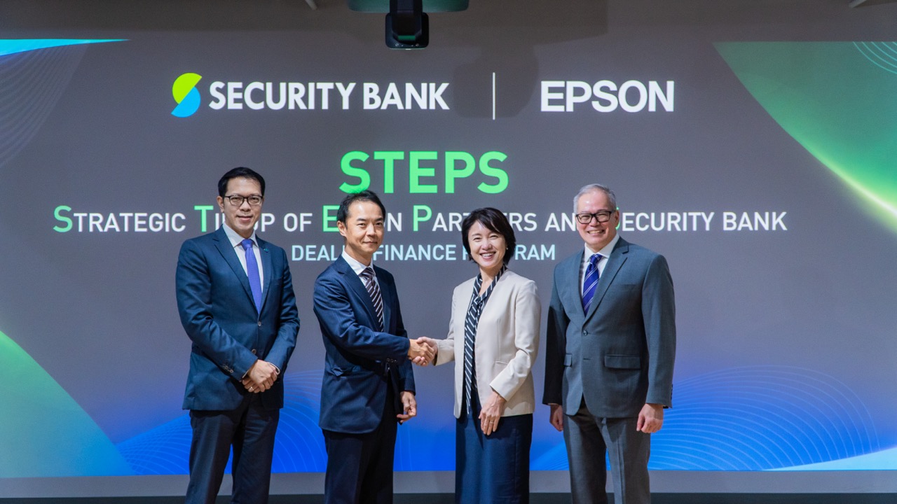 Epson Philippines partners with Security Bank to launch STEPS Dealer ...