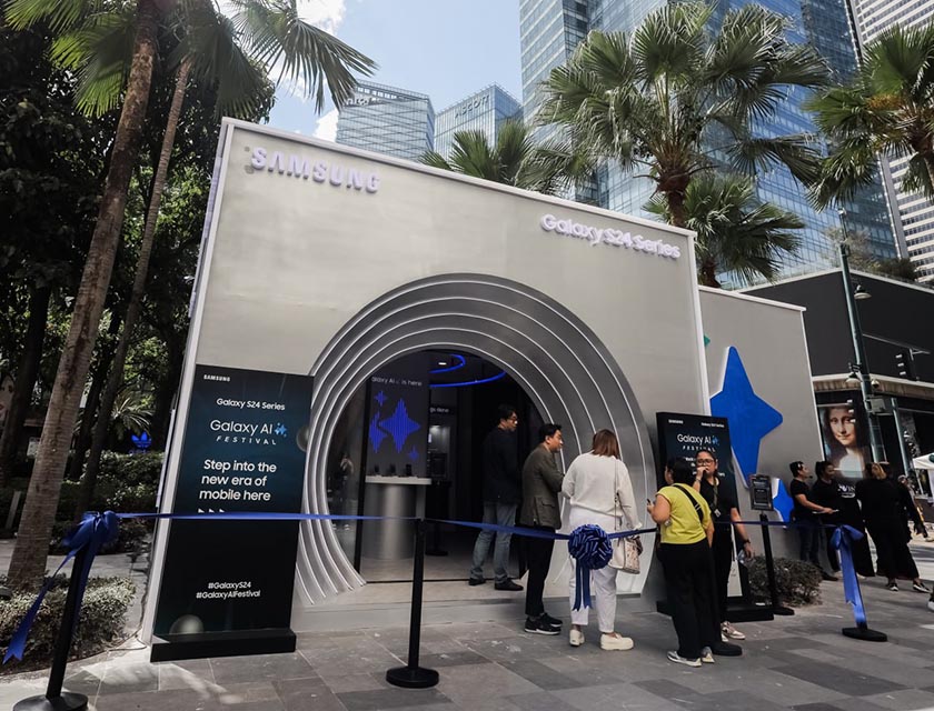 Samsung opens the Galaxy AI Pop-Up store in BGC for the Galaxy S24 ...