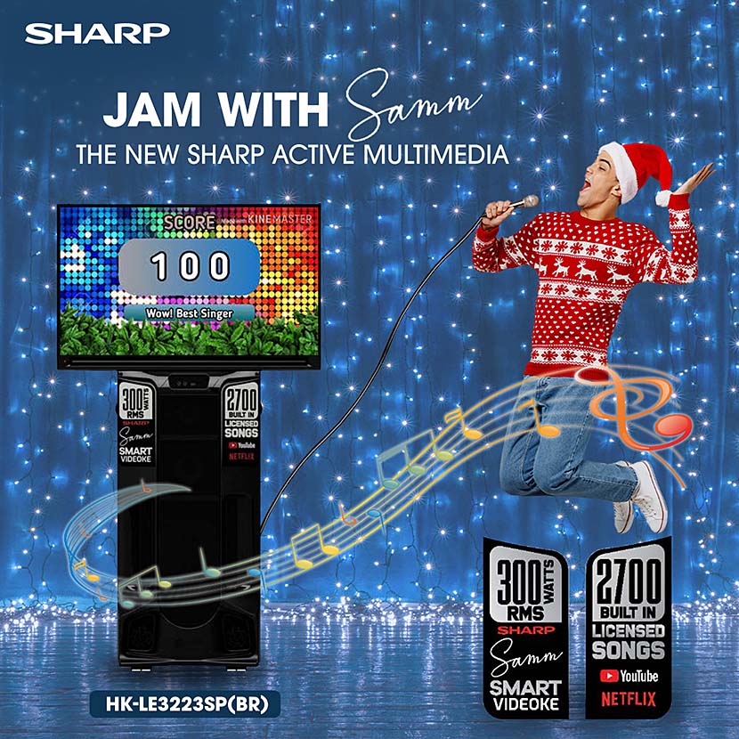 Merrier bonding experience with the ultimate entertainment from Sharp ...