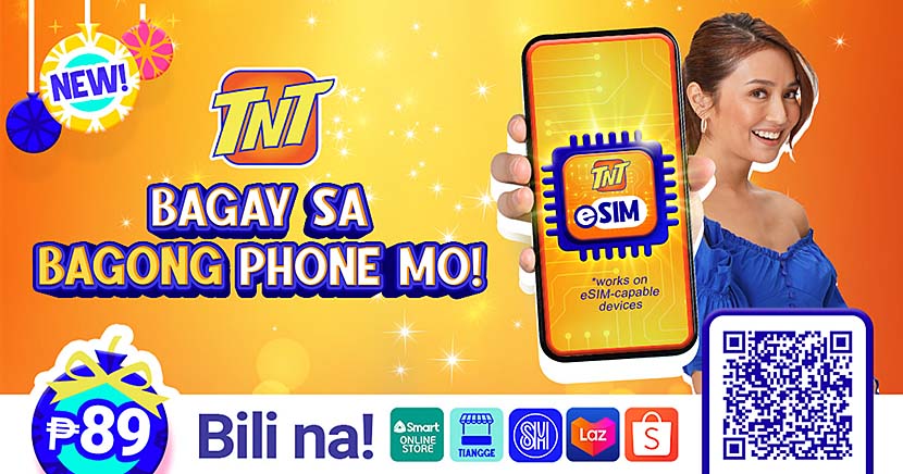TNT launches Prepaid eSIM - MegaBites