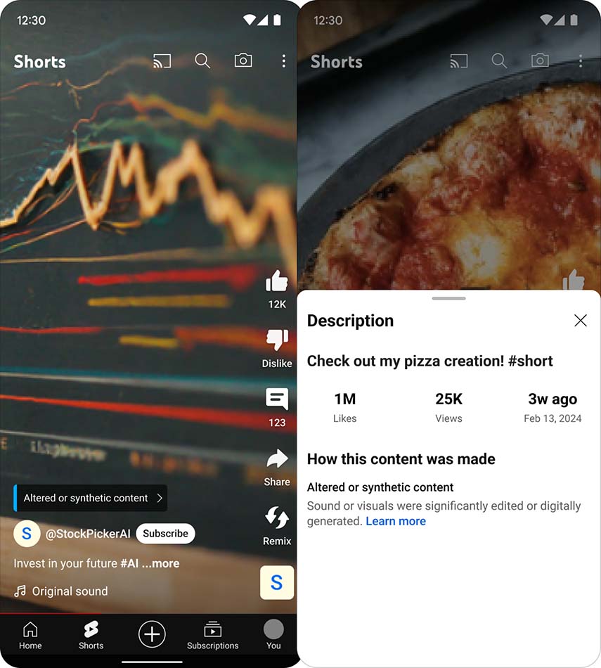 YouTube adds disclosure labels in videos created with generative AI ...