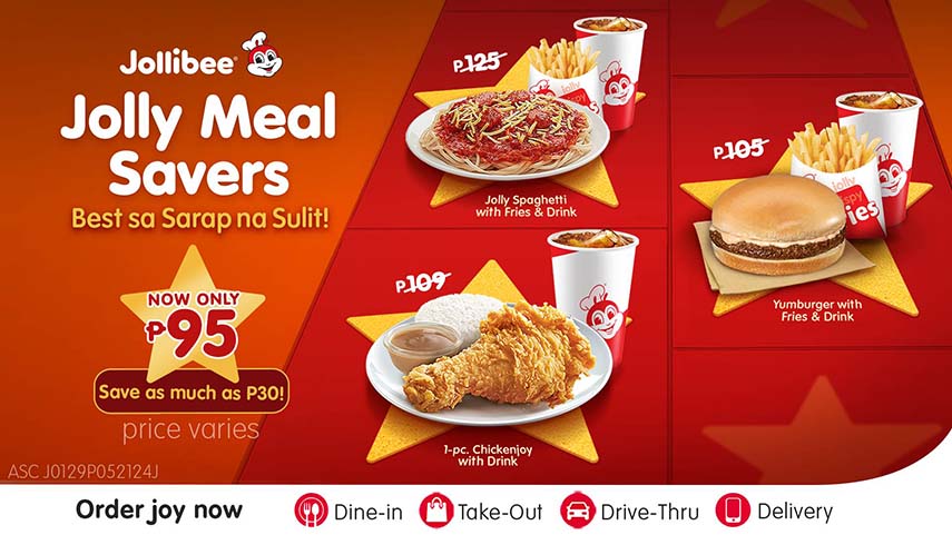 You can now get Jollibee’s Meal Savers for only P95! - MegaBites
