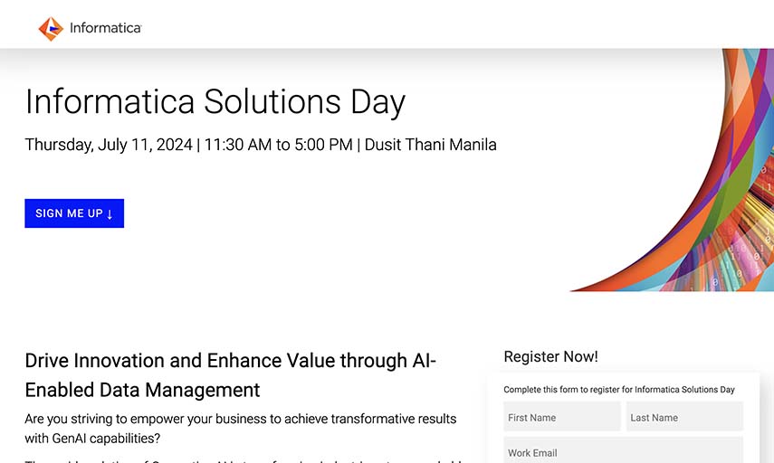 Informatica Solutions Day: Be Inspired by Data and AI Trailblazers and Get Ready for an AI ...