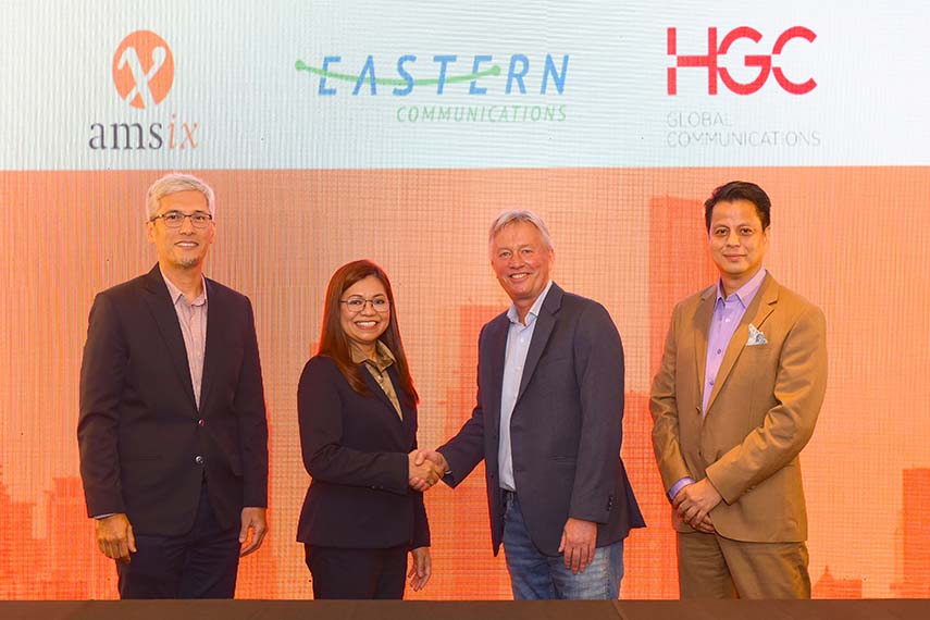 Eastern Communications Partners with AMS-IX, HGC Global Communications, and STT GDC Philippines ...