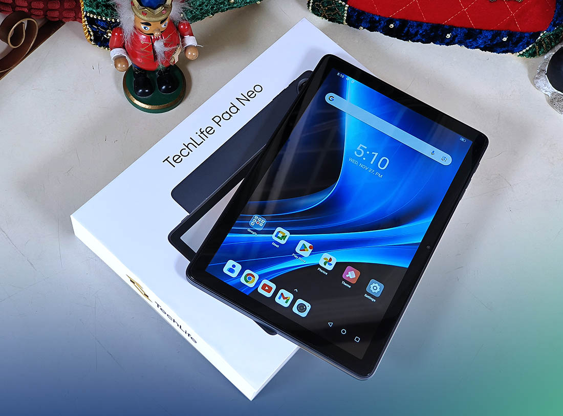 TechLife Pad Neo (4GB+64GB – Storm Grey) - MegaBites