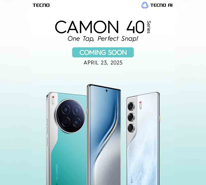 Capture every moment with TECNO CAMON 40 Series’ one tap, perfect snap ...