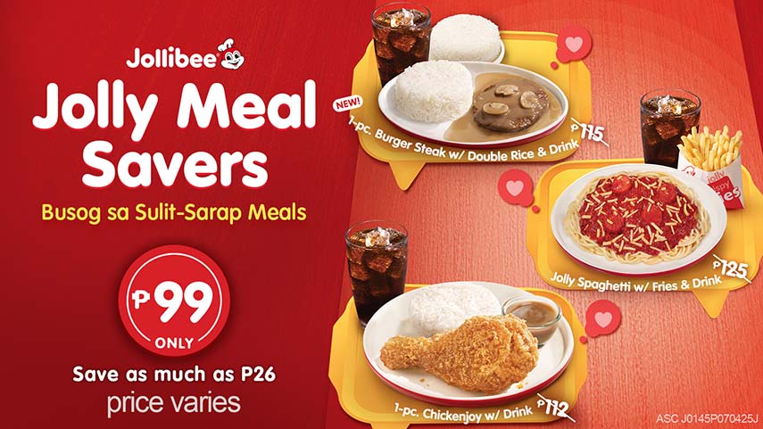 Jollibee Launches New Jolly Meal Savers Line-Up - MegaBites