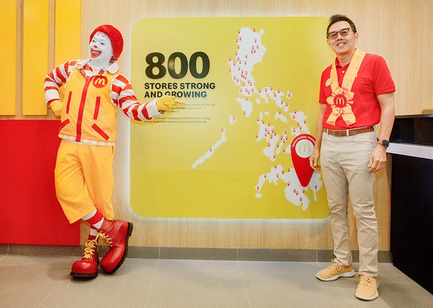 George Yang’s McDonald’s Philippines Marks Major Milestone With 800th ...