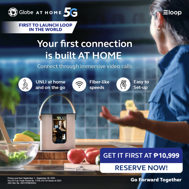 Meet Globe AT HOME 5G loop: Fiber-Like Speeds, Effortless Setup, and a Home Wi?Fi That Moves ...